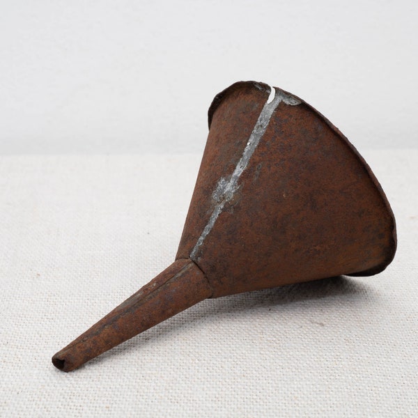 Old Metal Funnel - Etsy