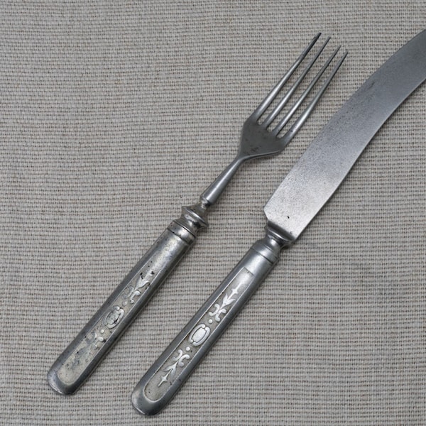 Knife and Fork Set - Etsy