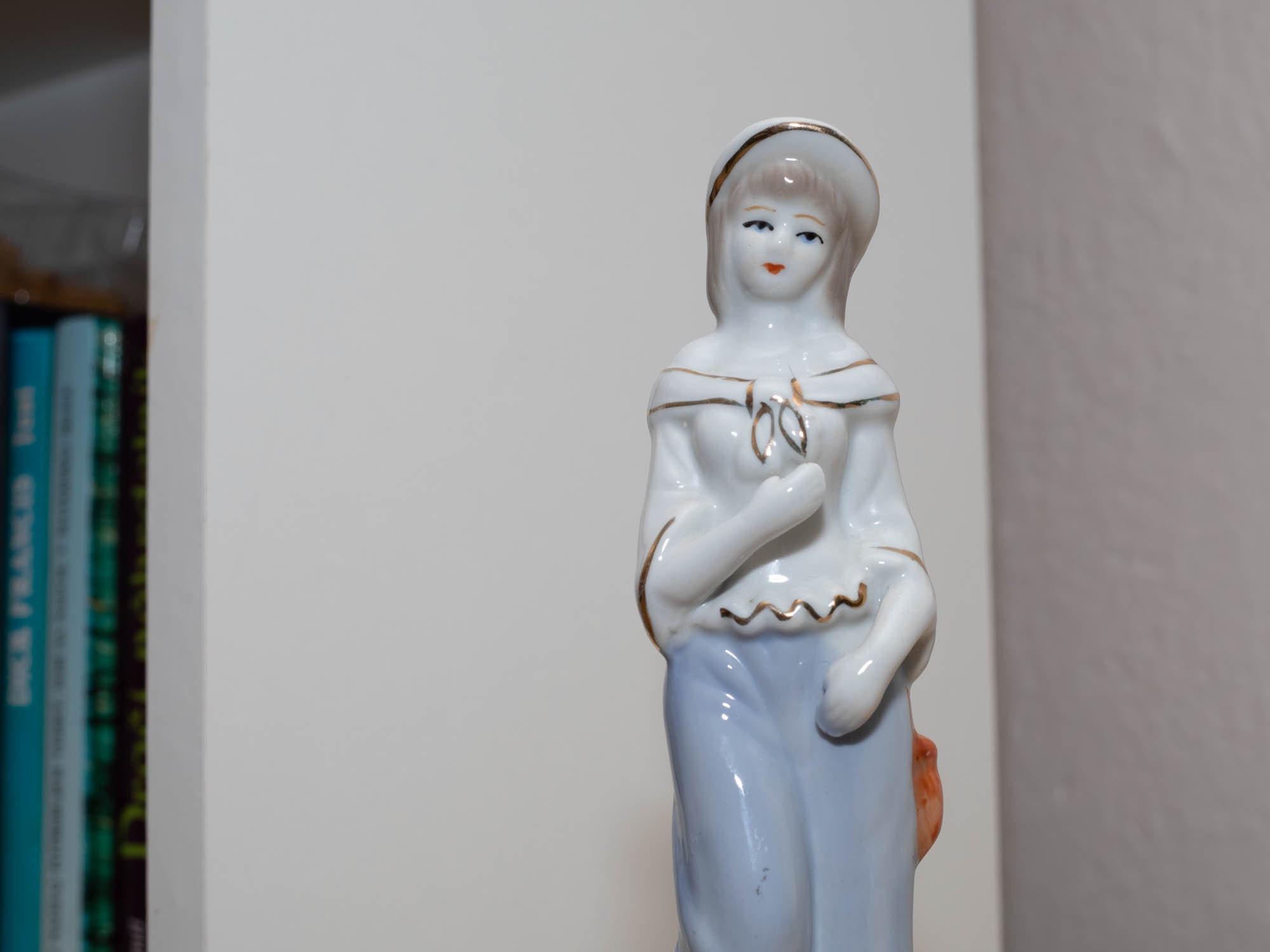 Vintage Young Porcelain Figurine, Woman China Figurine, Collectible ...