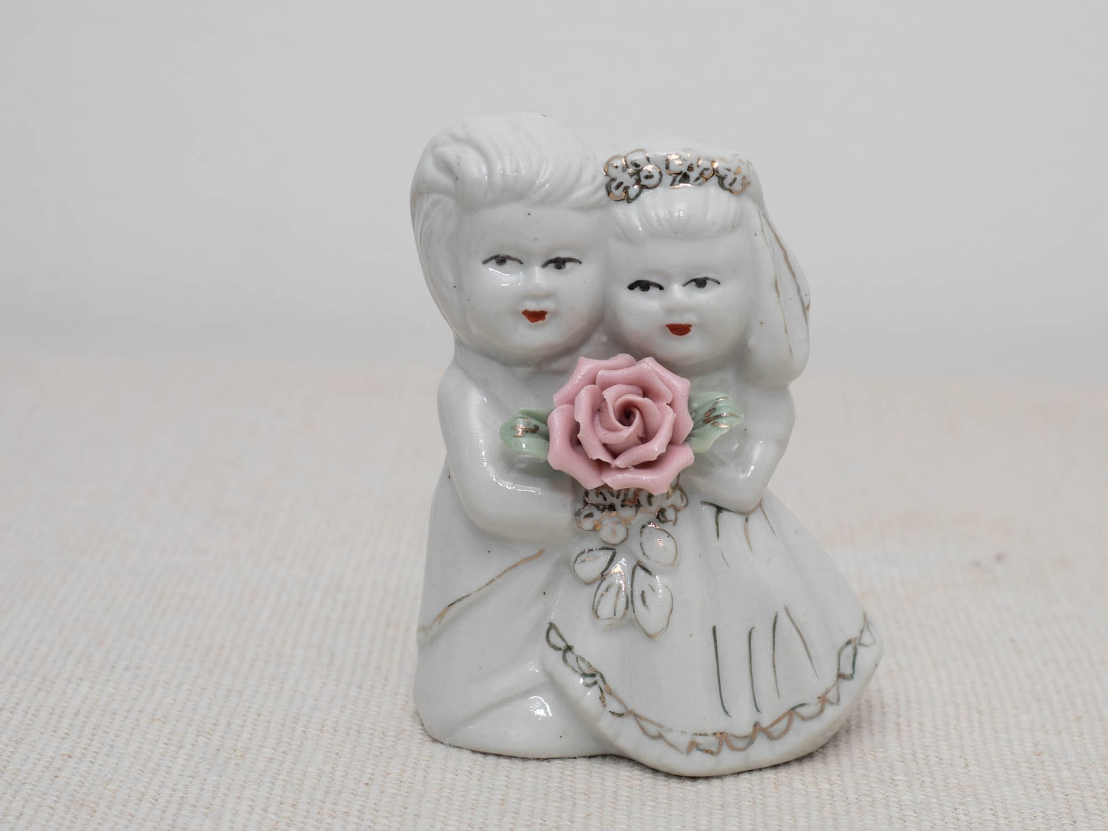 Vintage Bride and Groom Porcelain Figure Cute Retro Couple - Etsy