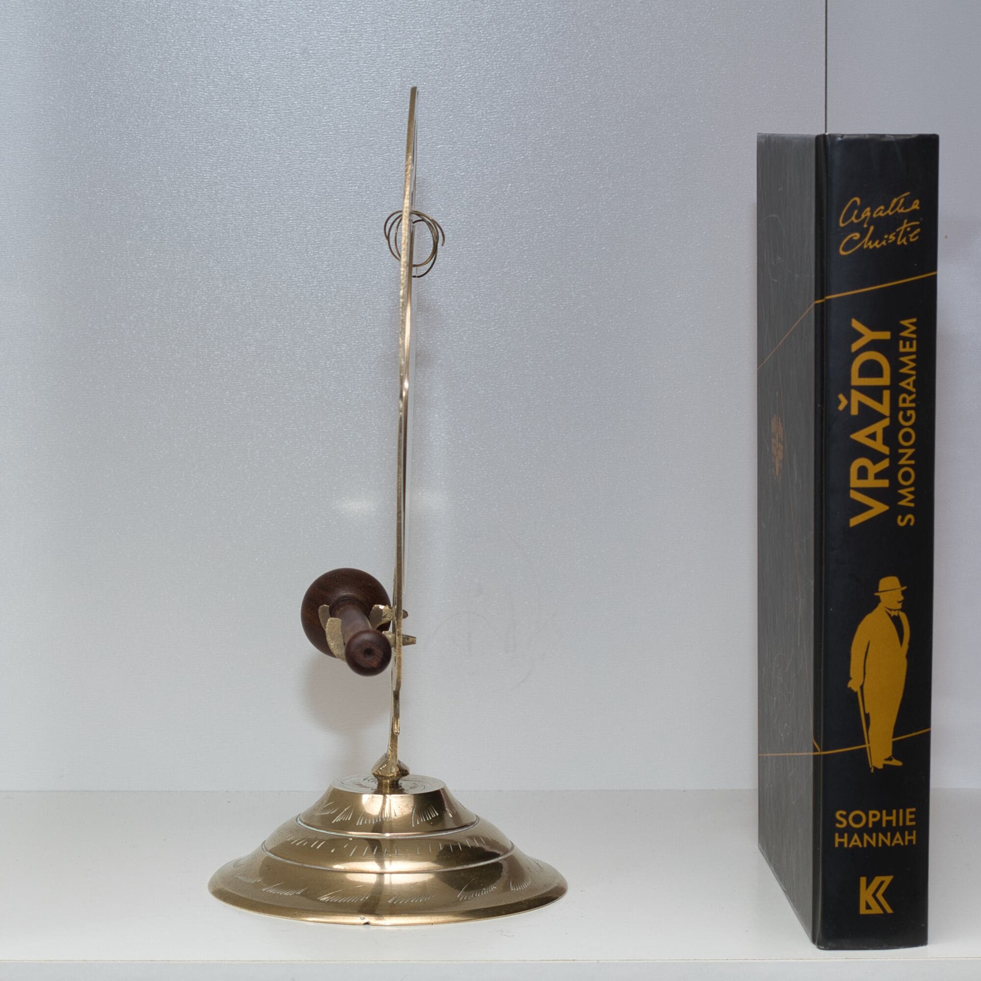 Vintage Brass Table Gong Prayer Gong Gong With Wood Striker - Etsy