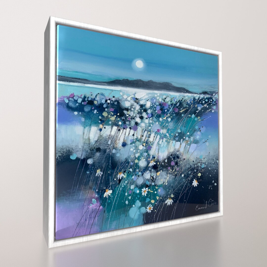 Moonlight Arran Scotland Art Print | Framed Ceramic Tile | Scottish ...