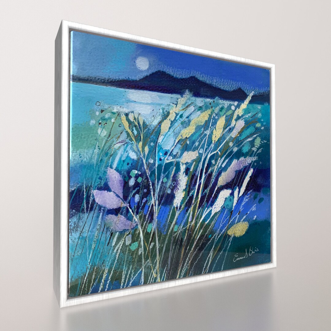 Moonlight Isle of Skye Scotland | Wall Art | Framed Ceramic Tile Print ...