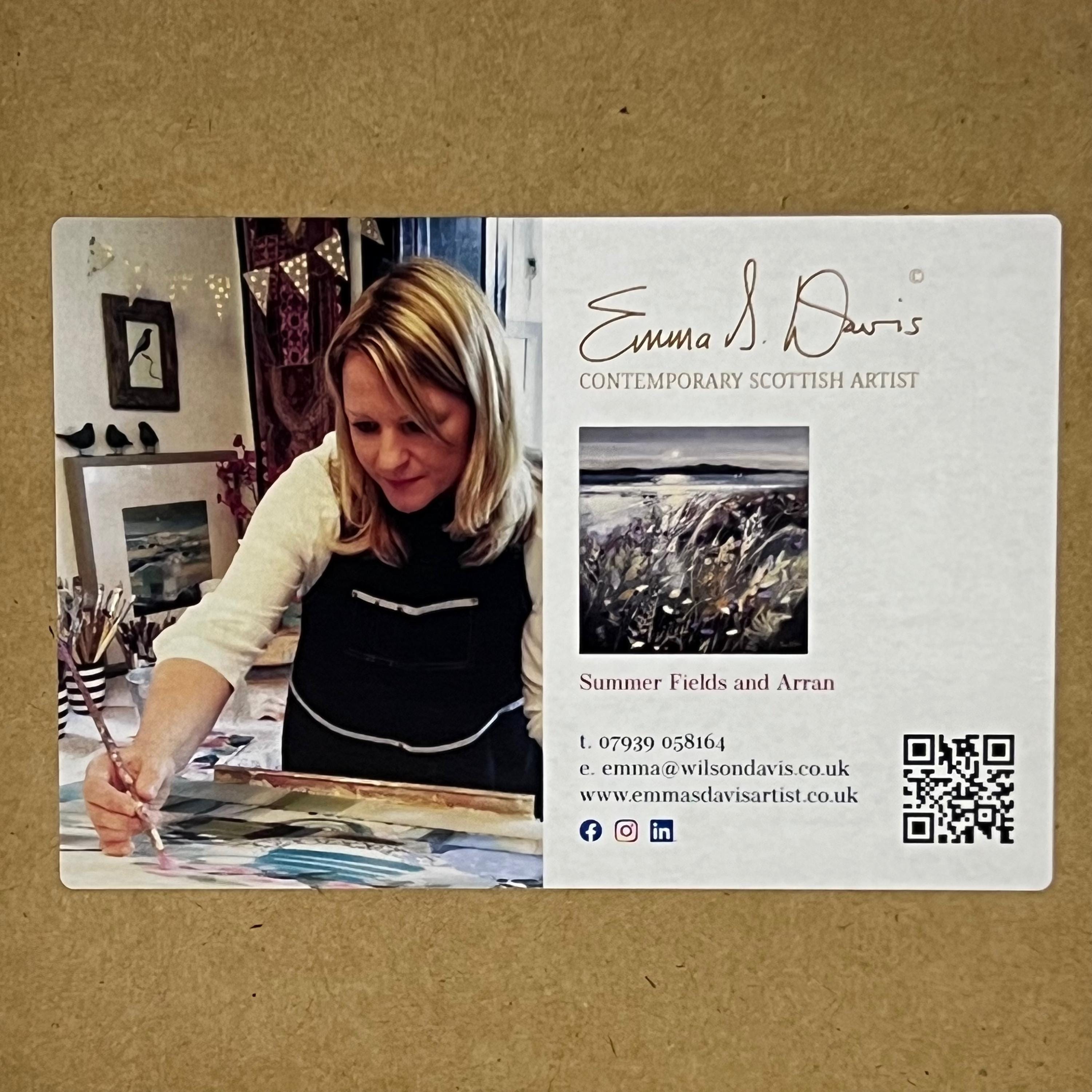 Summer Fields Isle of Arran Scotland | Wall Art | Framed Ceramic Tile ...