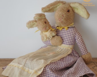 Vintage Stuffed Toy Bunny Rabbits - Etsy