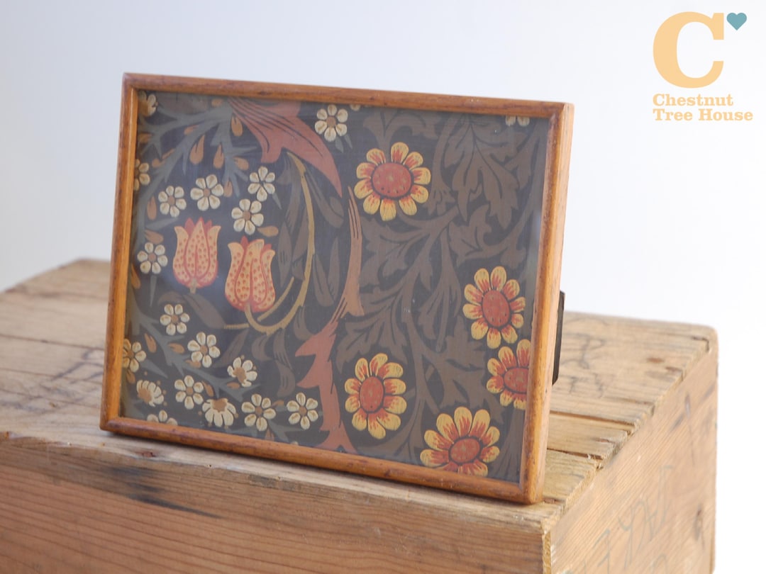 William Morris Hand Block Printed Wallpaper Piece Hand Printed ...