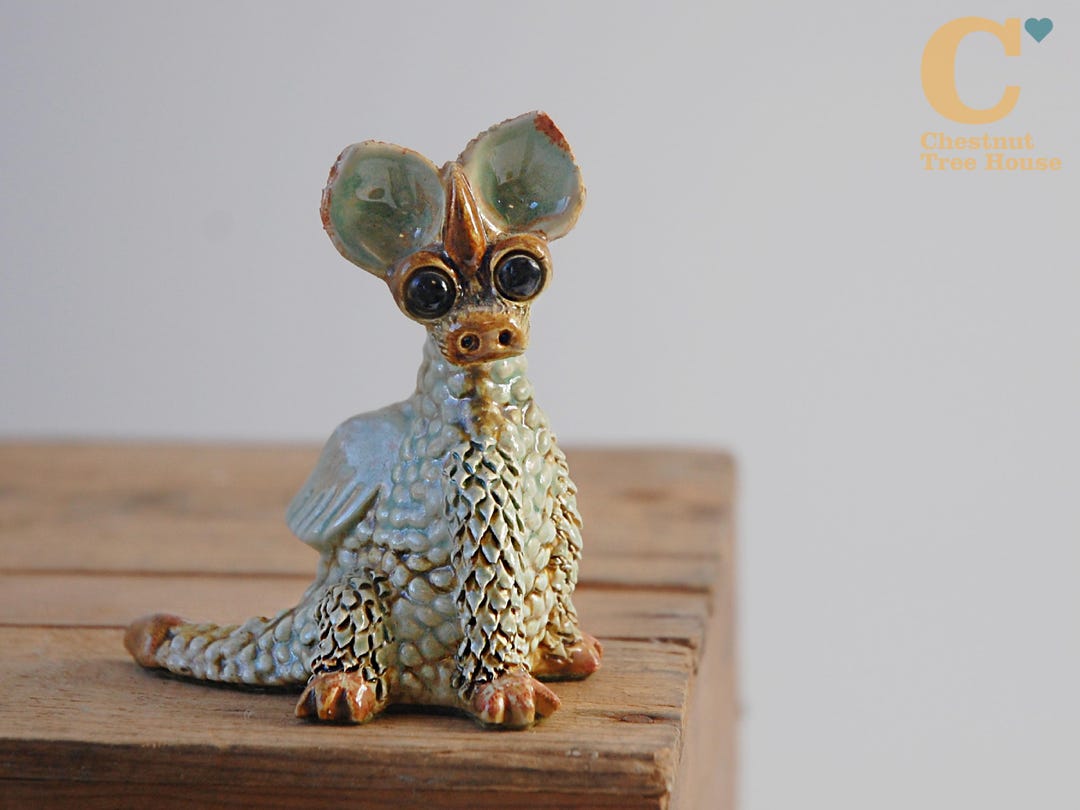 Vintage Yare Designs Pottery Dragon Figurine - Etsy