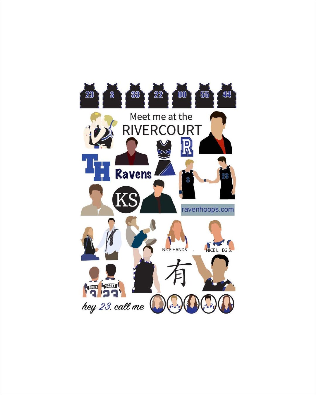 OTH Basketball Poster - Etsy