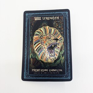 Strength (enamel Pin) - Etsy