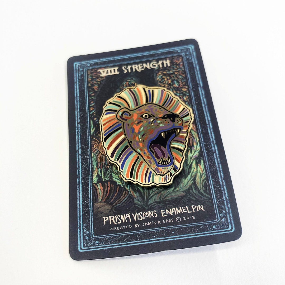 Strength (enamel Pin) - Etsy