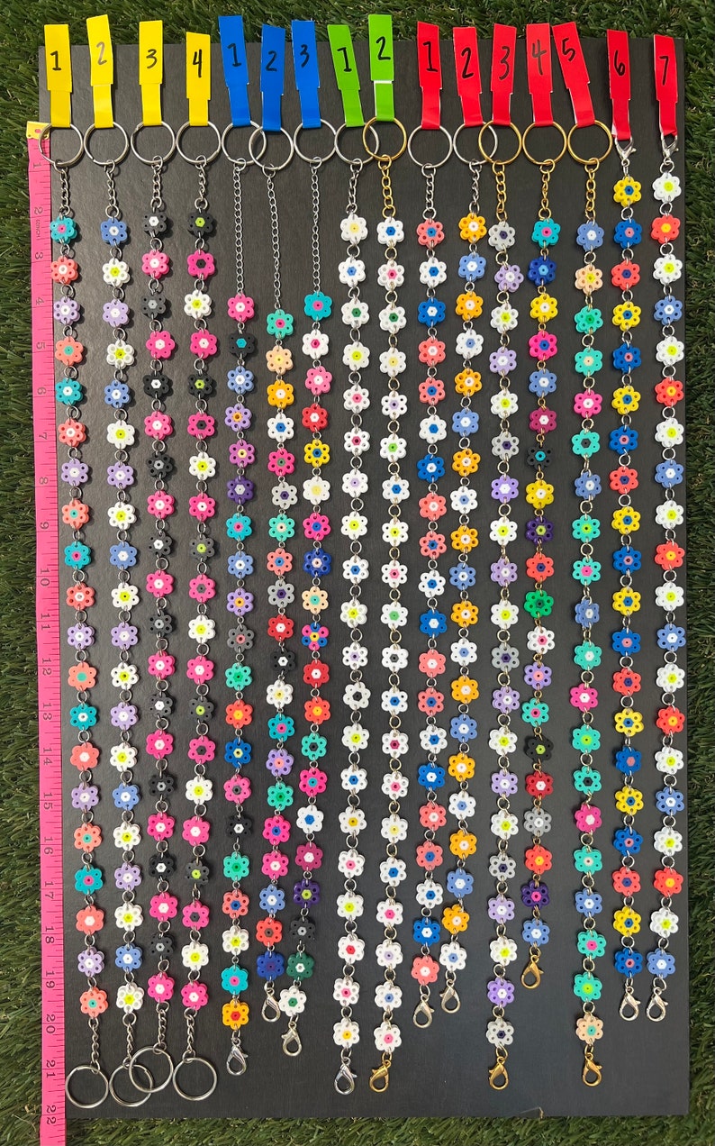 Perler Flower Chains - Etsy