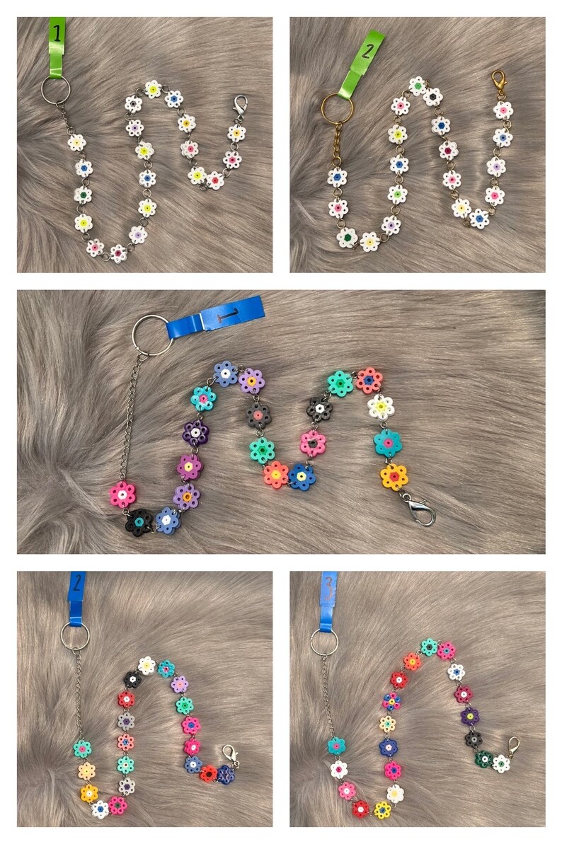 Perler Flower Chains - Etsy