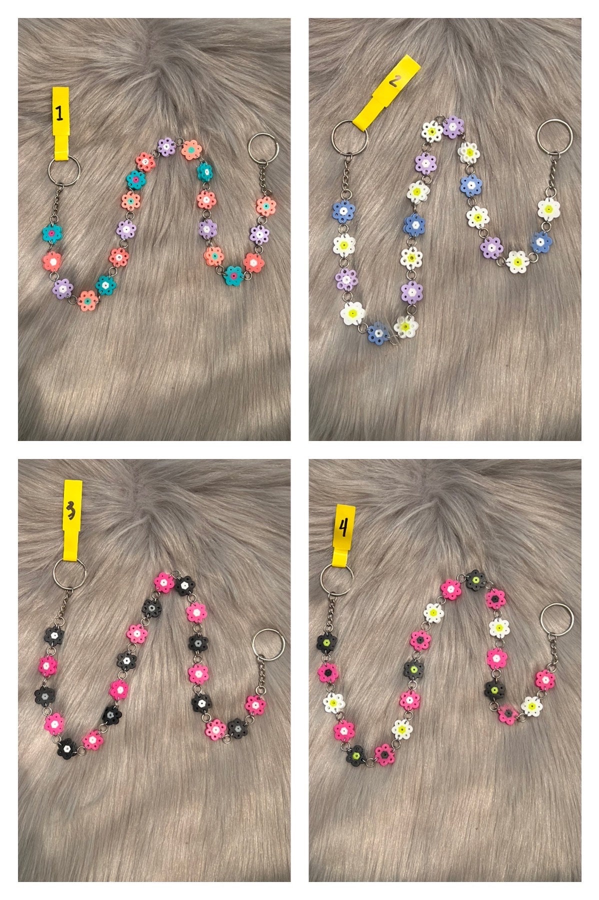 Perler Flower Chains - Etsy