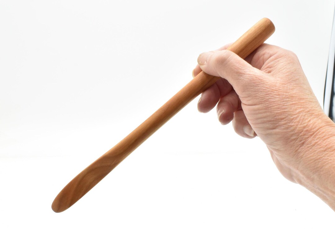 Medium Size Wooden Handmade Stir Stick. Unique Multi-purpose Tool ...
