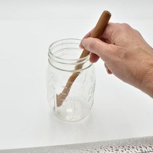 Medium Size Wooden Handmade Stir Stick. Unique Multi-purpose Tool ...