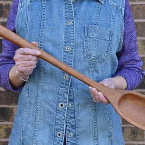 Medium Cauldron Spoon, Hand Carved, 24 Inches Long, Stir and Serve! - Etsy