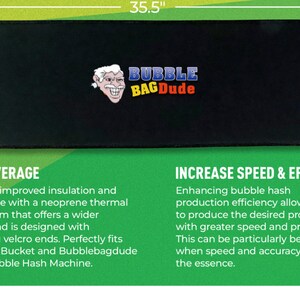 BUBBLEBAGDUDE Thermal Wrap Insulation for 5 Gallon Extraction Bag ...