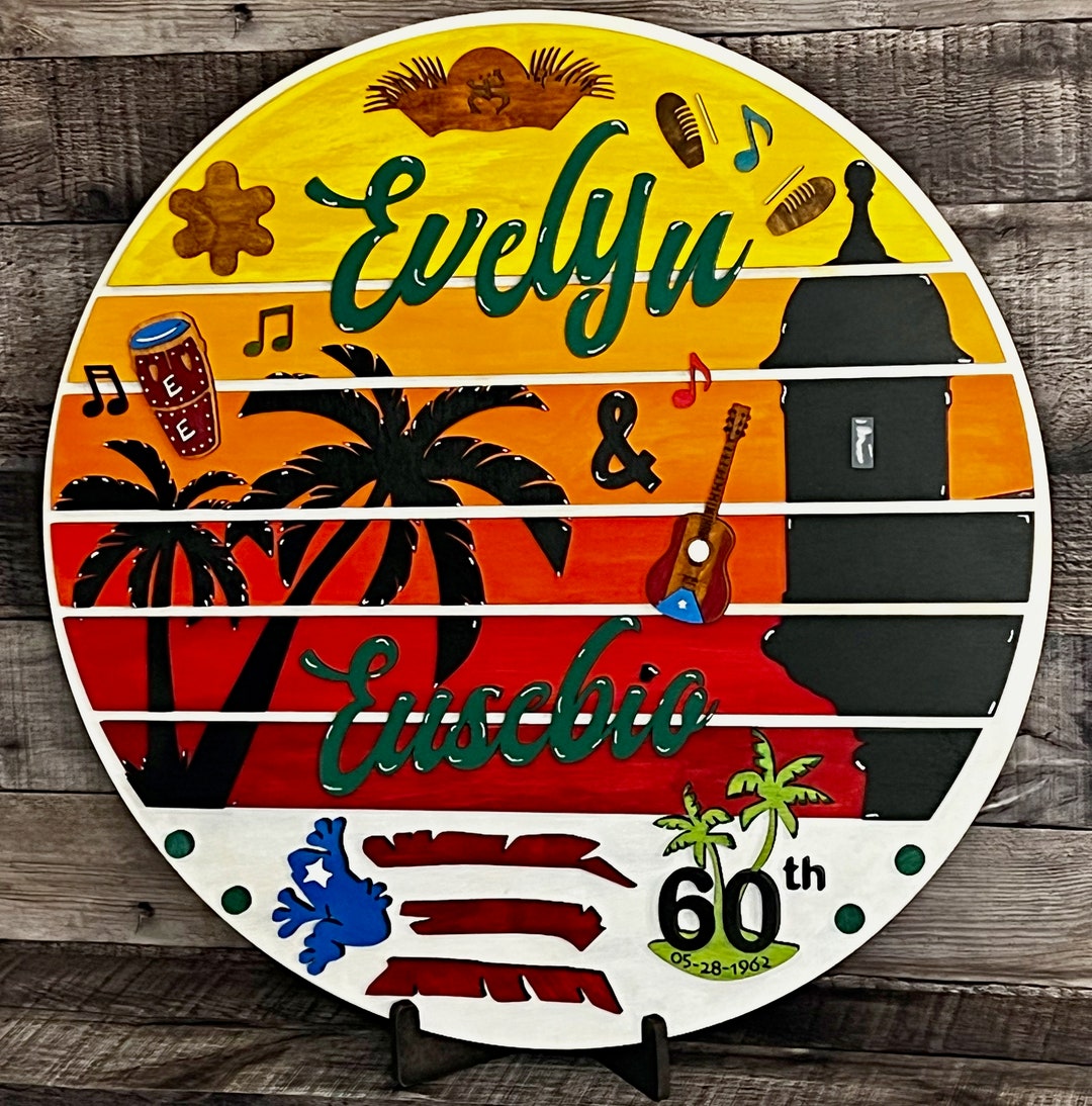 BEAUTIFUL PUERTO RICAN Sign Wood Sign Family Sign Wall - Etsy