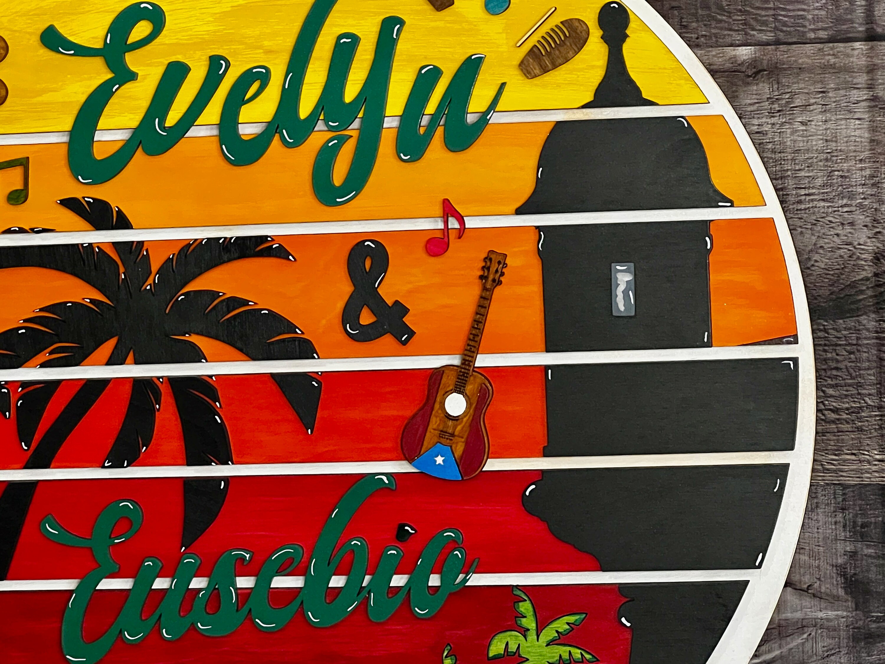 BEAUTIFUL PUERTO RICAN Sign Wood Sign Family Sign Wall - Etsy