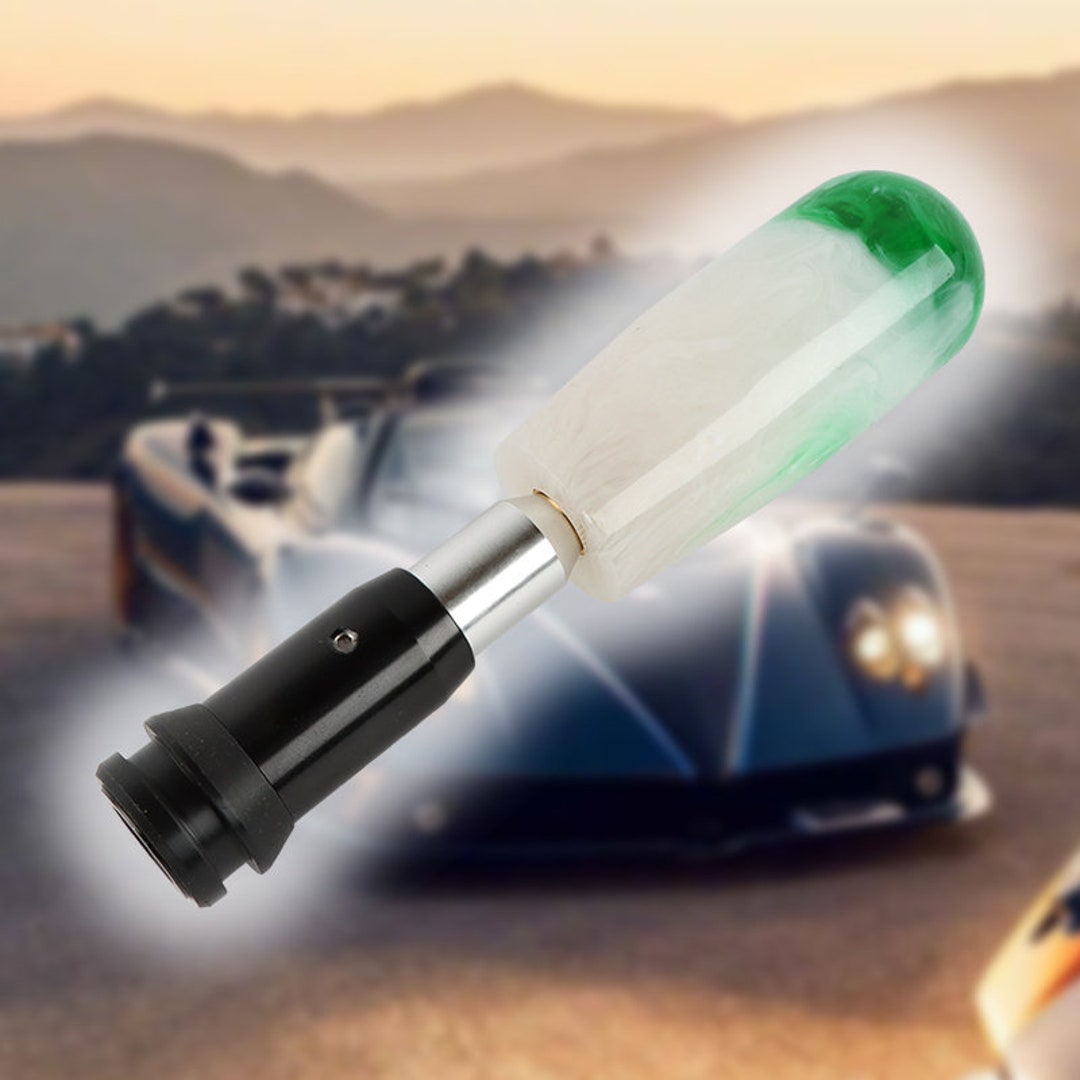 Universal JDM Green Marble Style Automatic Gear Stick Shift Knob ...