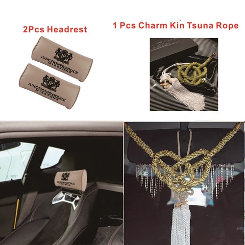 VIP Charm Junction Produce JDM Fusa White Kiku JP Knot Gold - Etsy