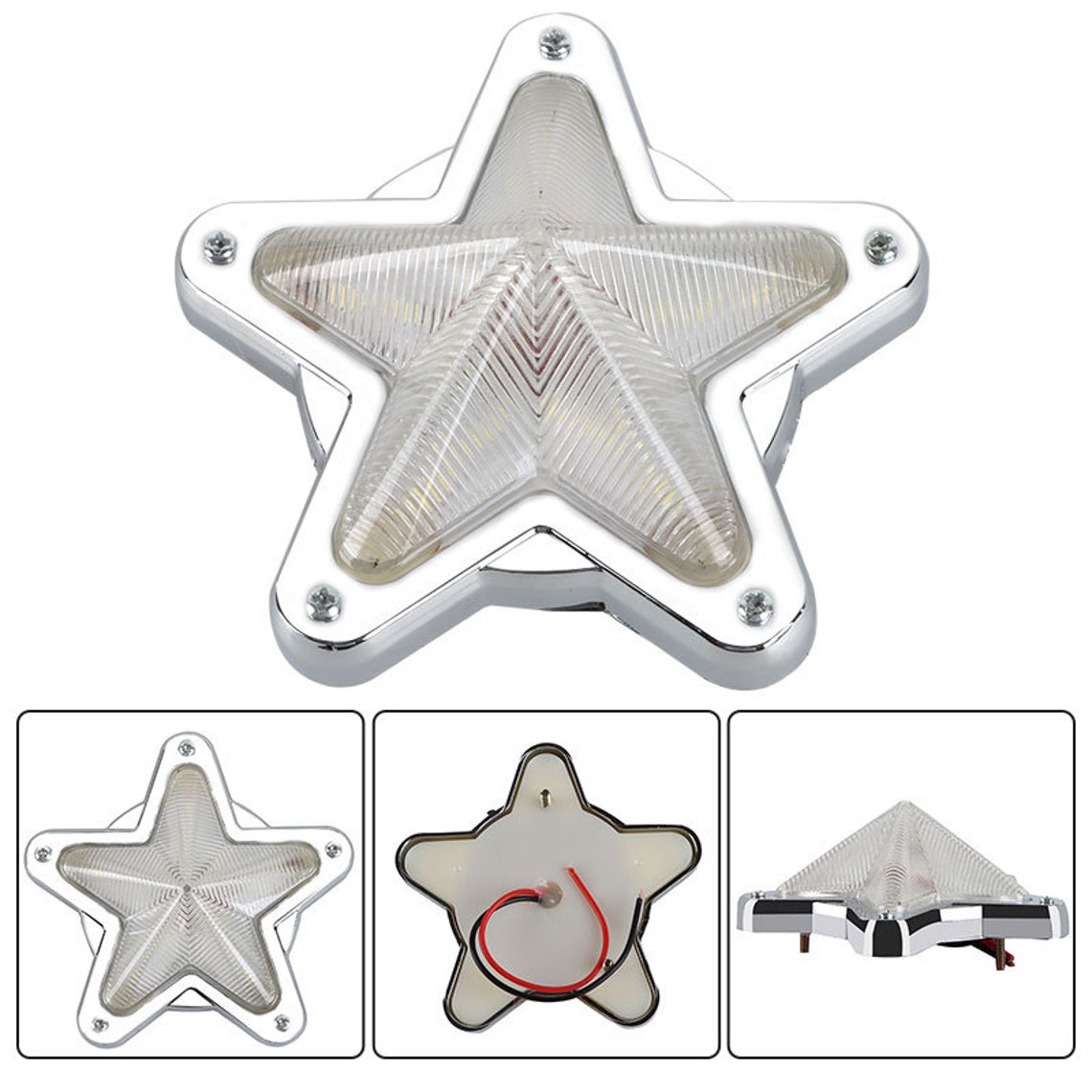 2PCS White STAR Shaped Side Marker / Accessory / LED Light / - Etsy