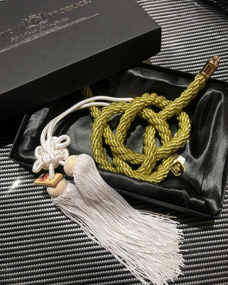 VIP Charm Junction Produce JDM Fusa White Kiku JP Knot Gold - Etsy