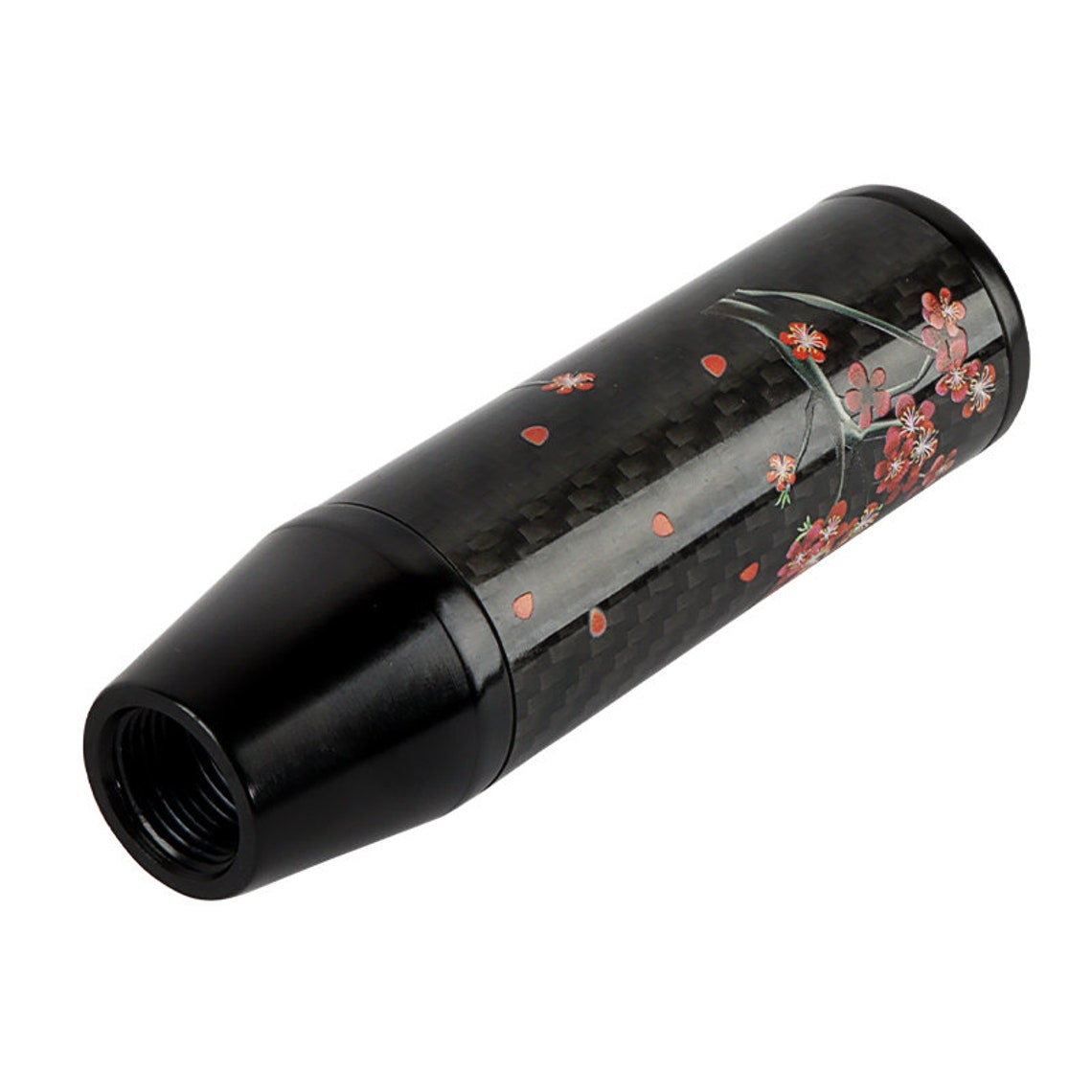 Universal JDM SAKURA Flower & Black Carbon Fiber Manual Gear - Etsy ...