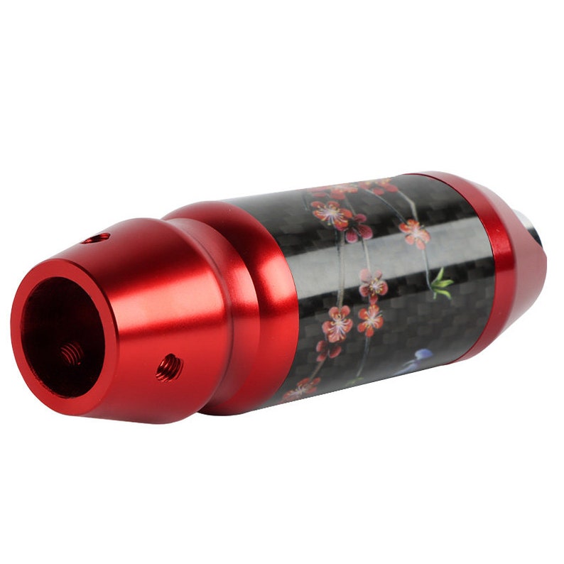 JDM Sakura Flower Carbon Fiber and Red Aluminum Automatic - Etsy