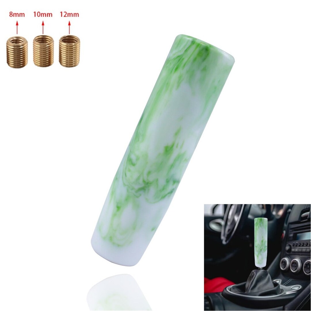 Universal JDM Green White Marble Style Stick Manual Gear Shift Knob Lever Shifter 12cm - Etsy