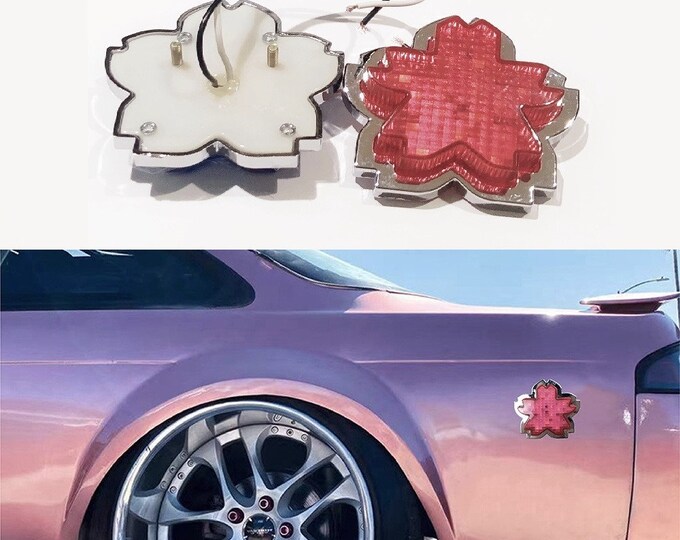 White Cherry Blossom Car Decal, Side Graphics, Flower Decals, Vinyl ...