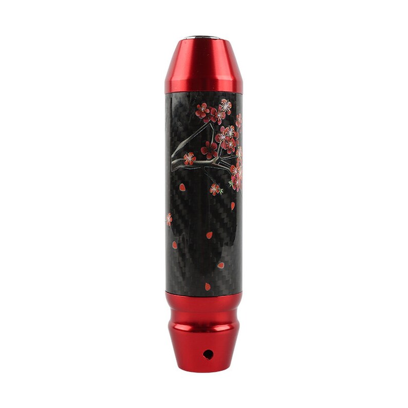 JDM Sakura Flower Carbon Fiber and Red Aluminum Automatic - Etsy