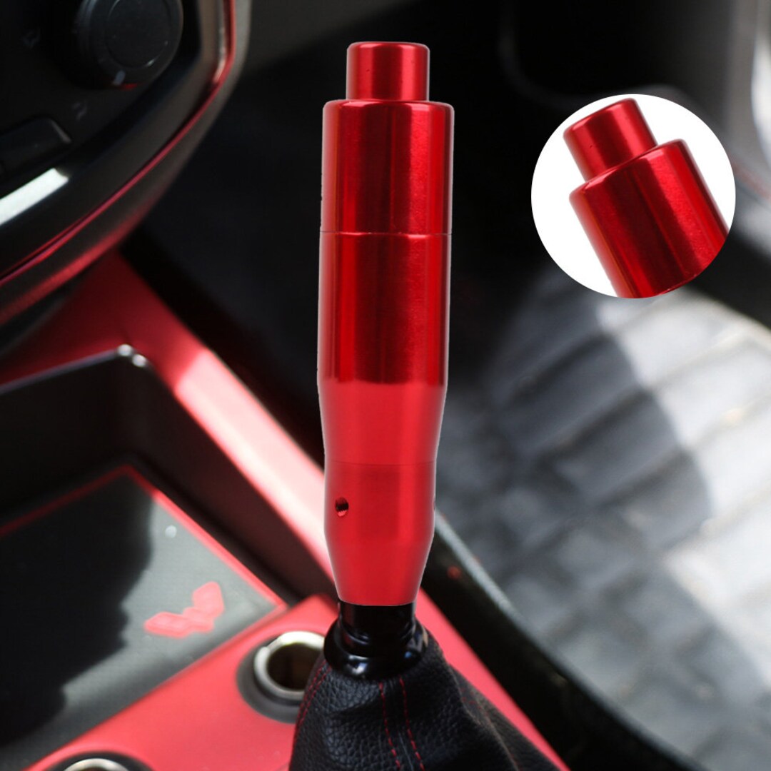 JDM Universal Red Aluminum Automatic Stick Gear Shift Knob - Etsy