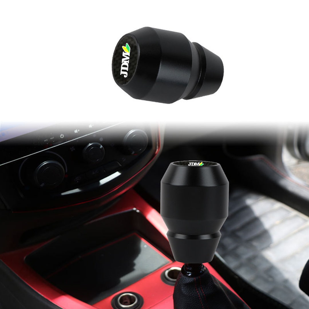Universal JDM Black Aluminum Manual Gear Stick Shift Knob Lever Shifter ...