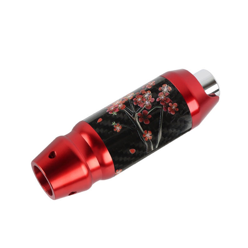 JDM Sakura Flower Carbon Fiber and Red Aluminum Automatic - Etsy