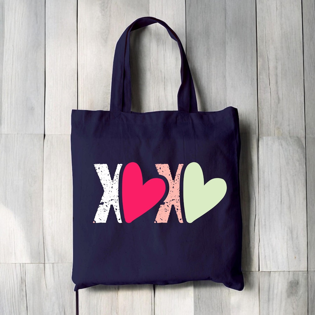 Xoxo Tote Bag, Valentine's Day Tote Bag for Women, Girlfriend Gift ...