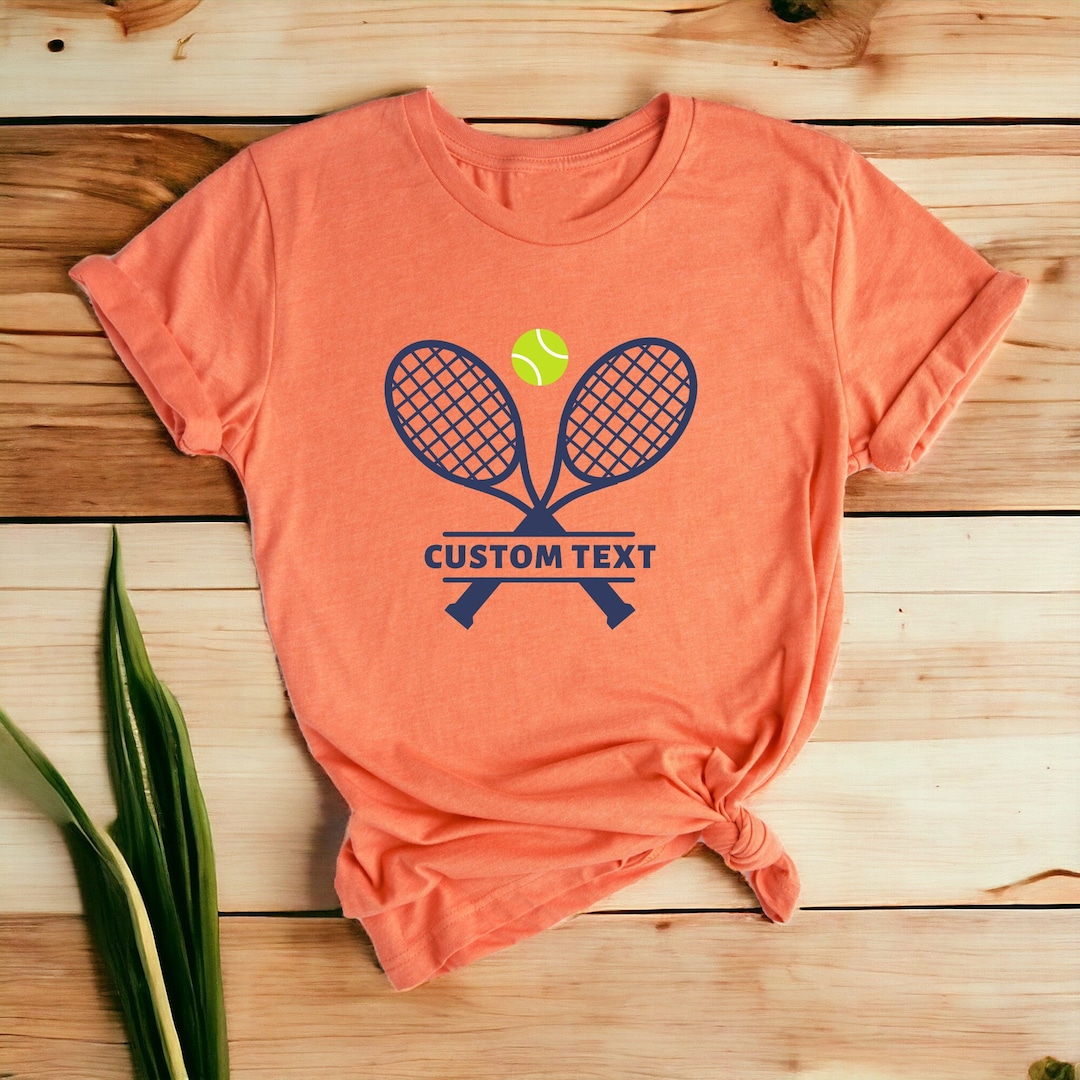 Custom Tennis Player Shirt, Custom Tennis Shirts, Tennis Player Gifts ...