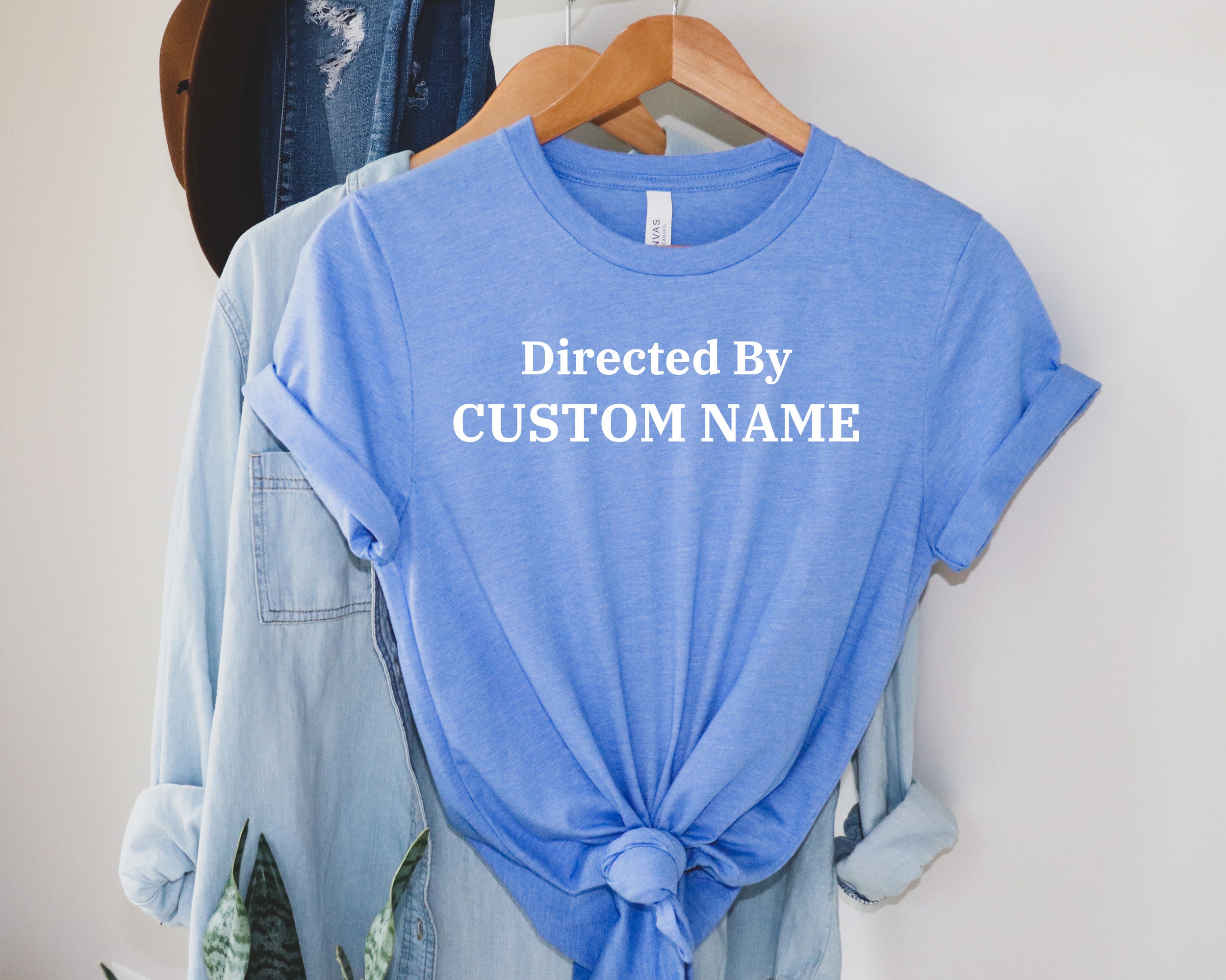 Directed by Shirt Customized T-shirts Funny Custom Shirts | Etsy