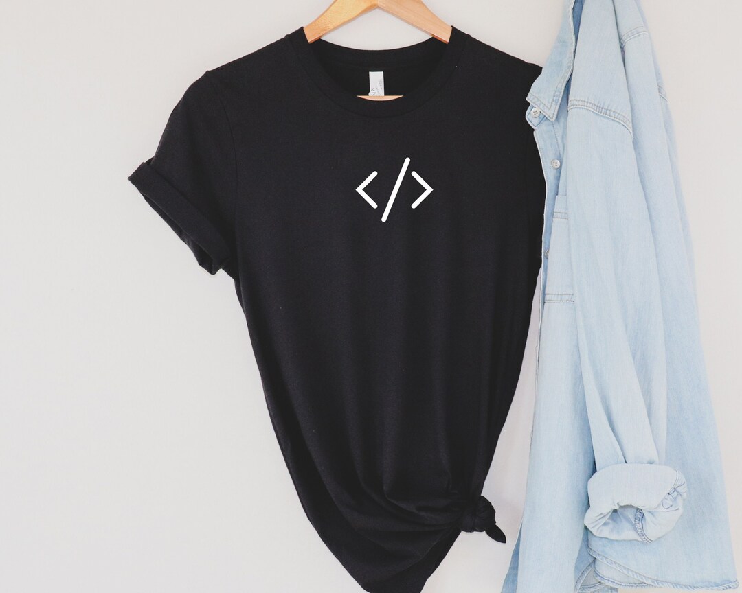 Minimal Code Shirt, Coding T-shirts, Software Engineer Gifts, Computer ...