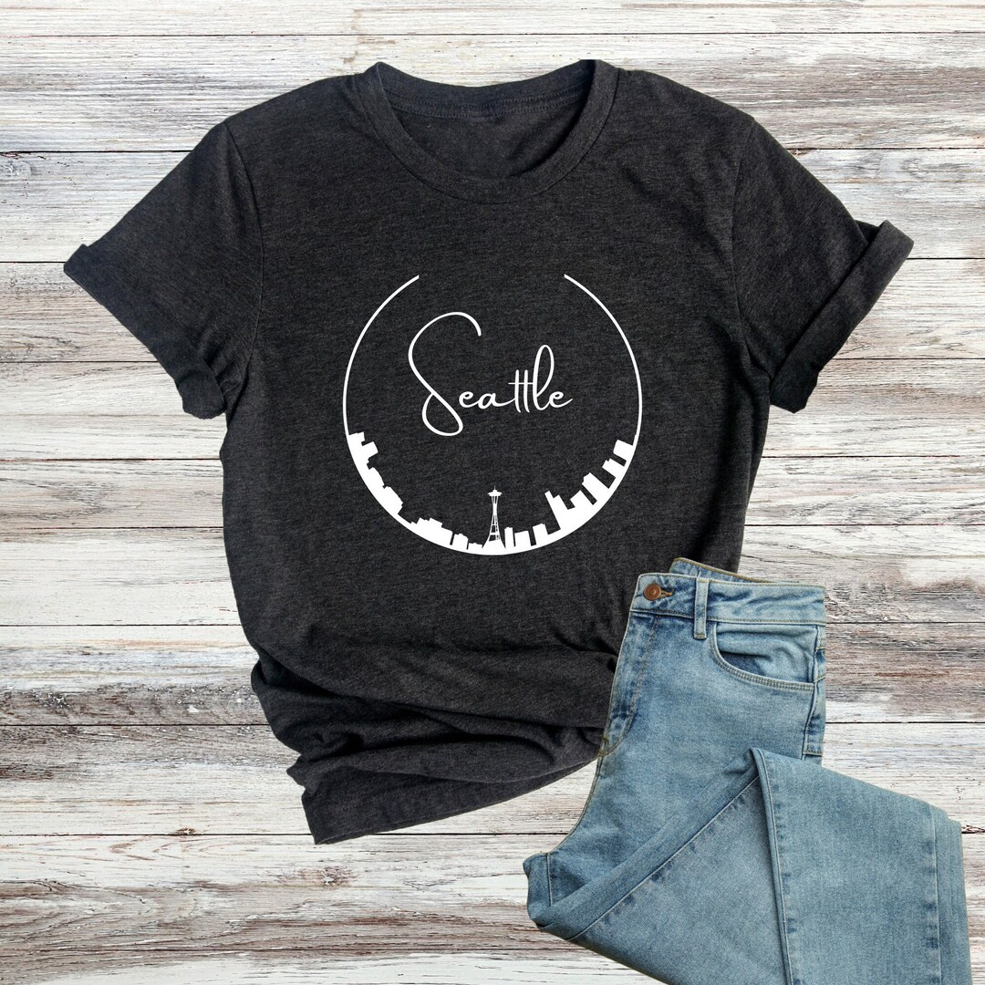 Seattle Shirt, Seattle City T-shirts, USA Cities Shirt, City States T ...