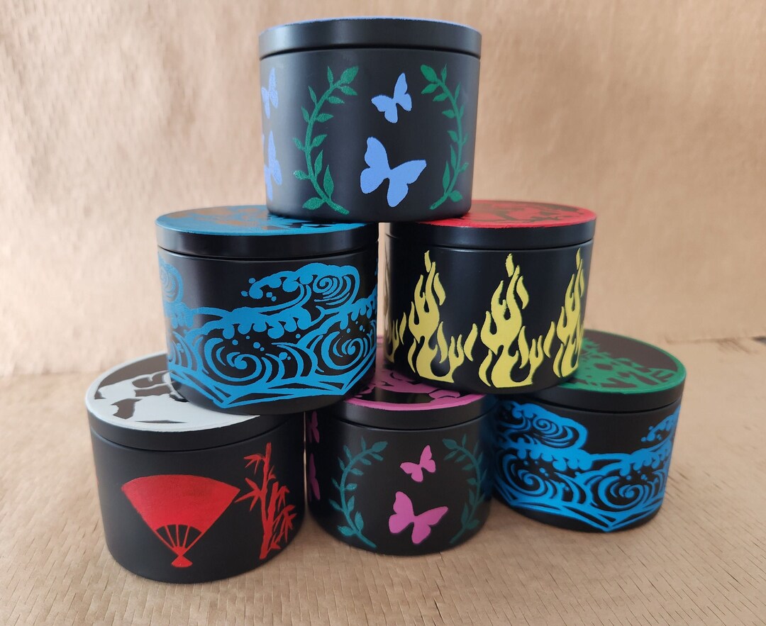 Anime Inspired Candle, Scented Anime Candle Full Set - Etsy