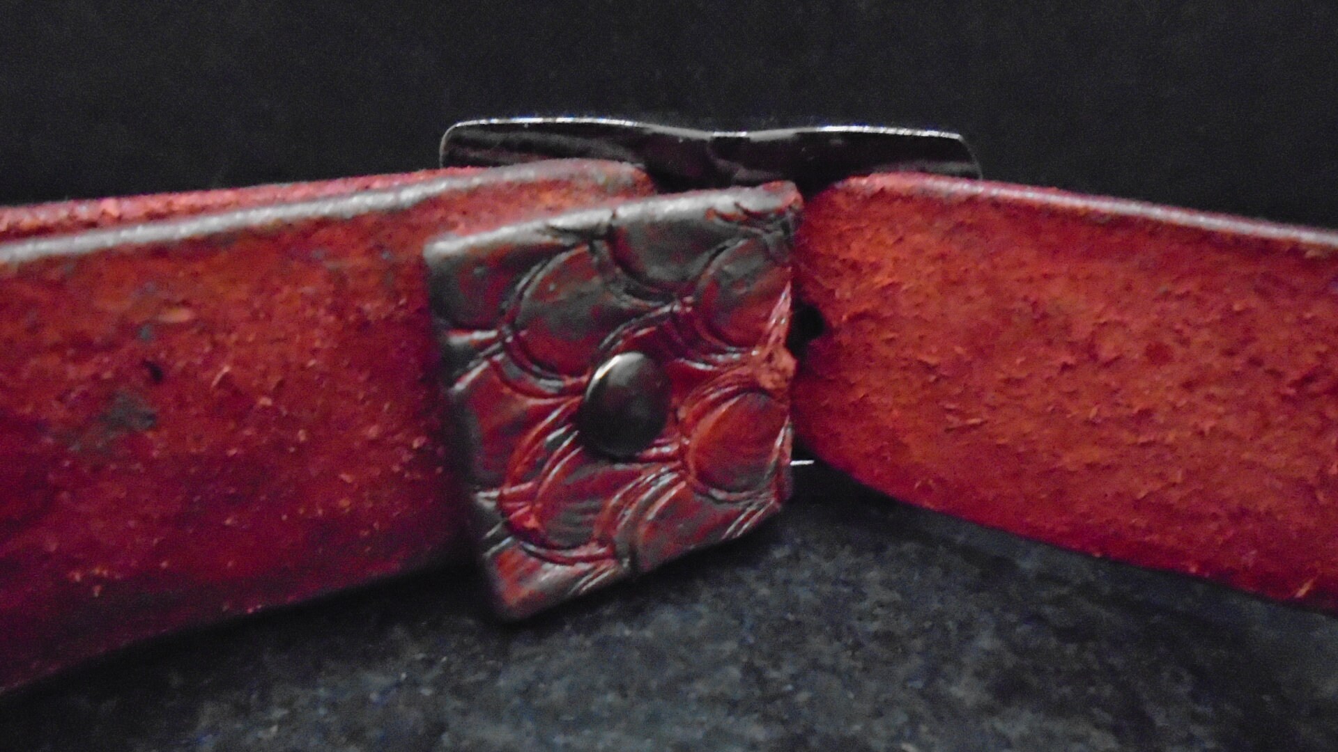 Simple Dragon Scale Collar With Eye - Etsy