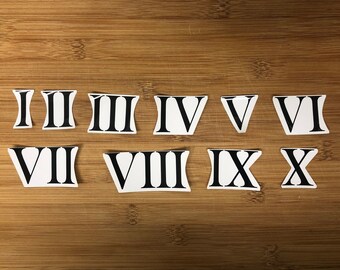 Roman Numeral - Etsy UK