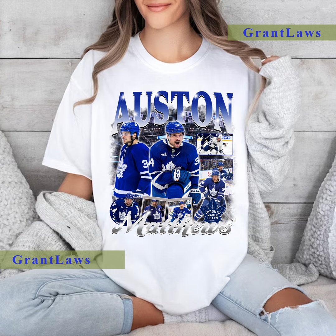 Vintage Auston Matthews Bootleg Style Shirt, Auston Matthews T-shirt ...