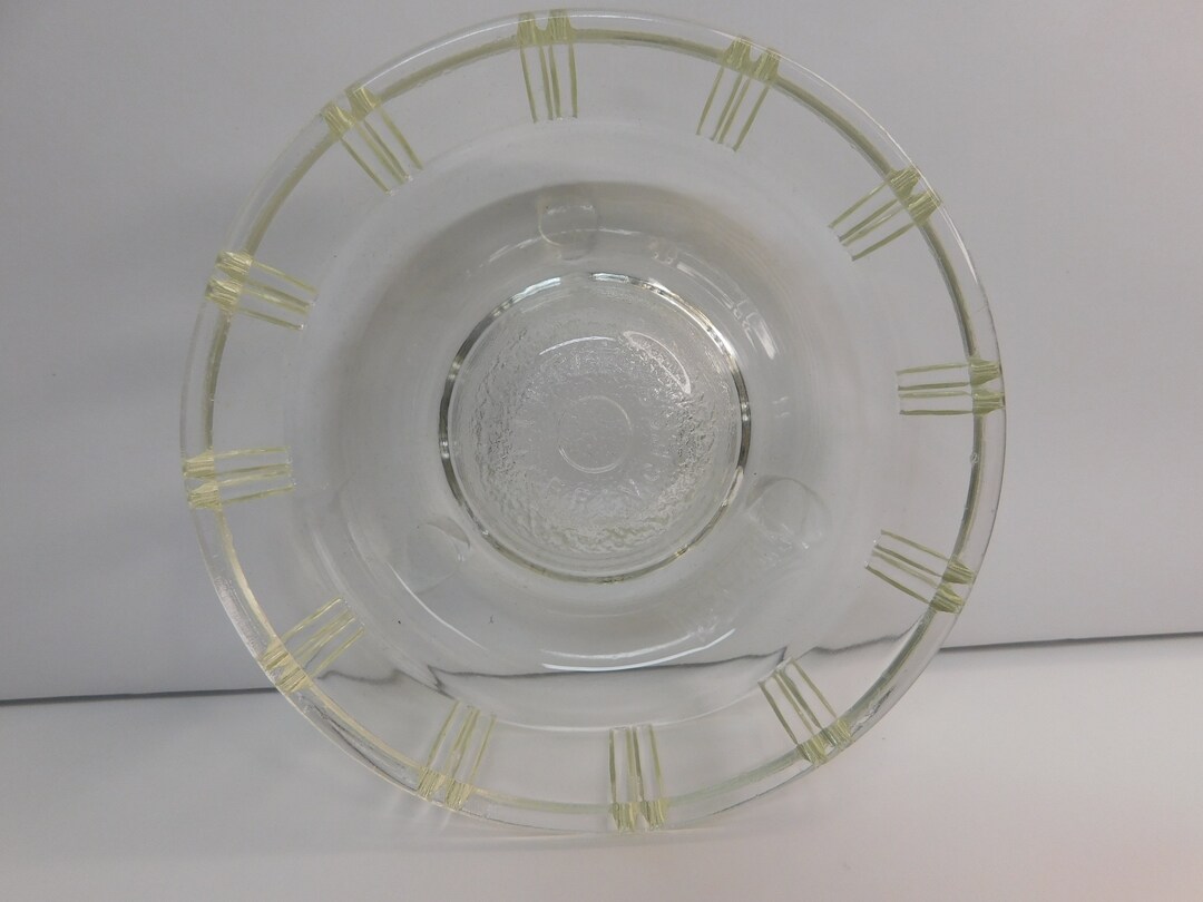 Large Glasbake Queen Anne Glass Bundt Jello Mold Dish U.S. Patent ...