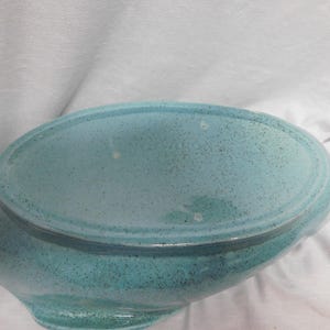 Vintage Red Wing Console Bowl Turquoise Pottery, M-1463 USA Red Wing ...