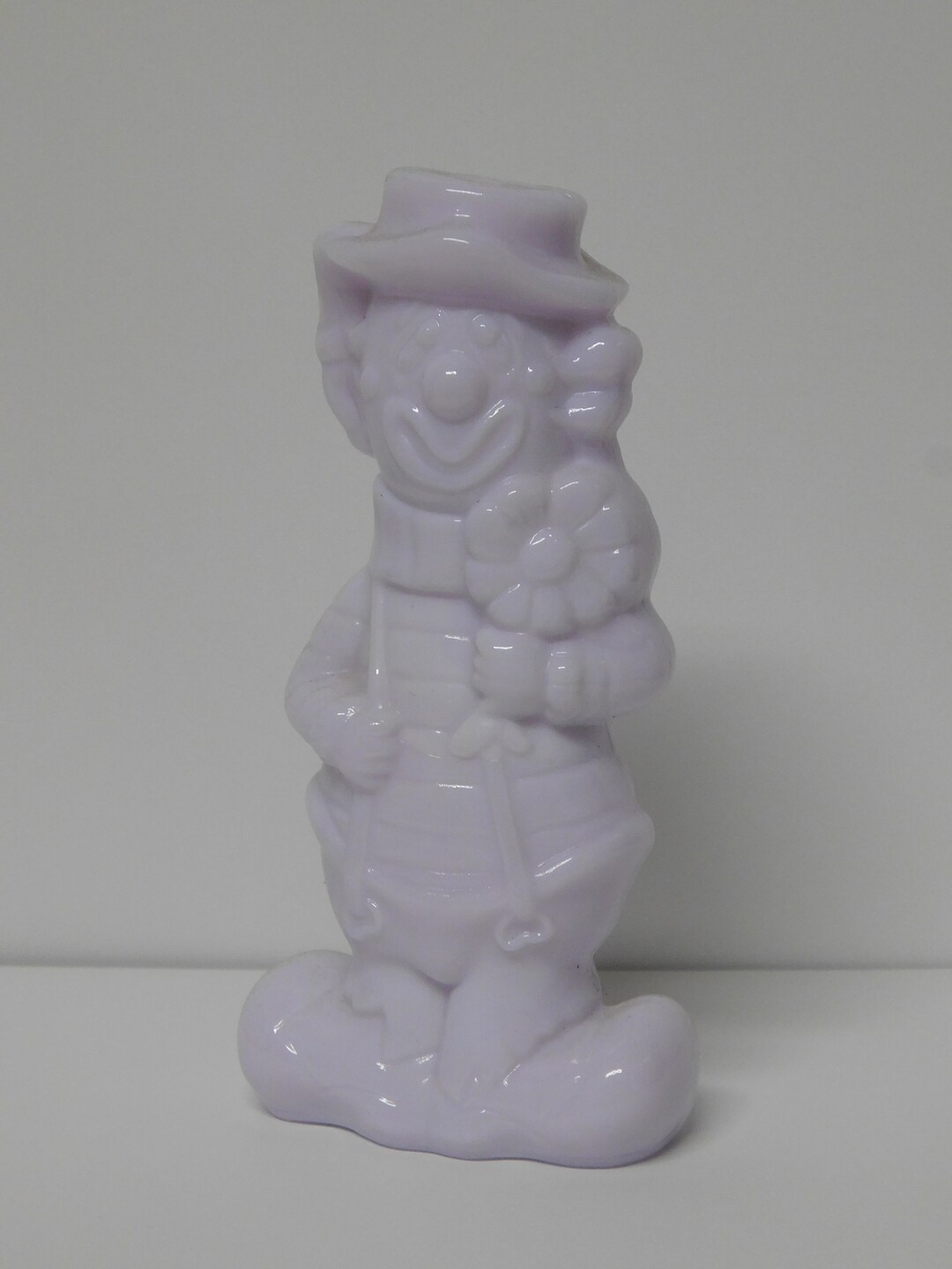 Boyd's Crystal Art Glass Virgil the Clown Pale Orchid - Etsy