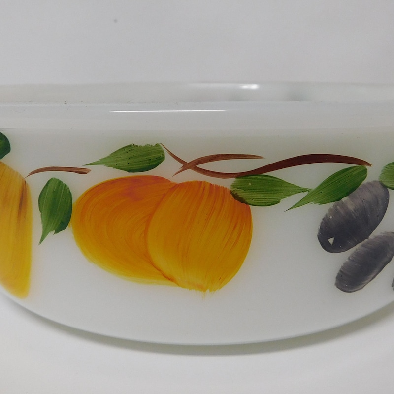 Fire King Painted Fruit - Etsy