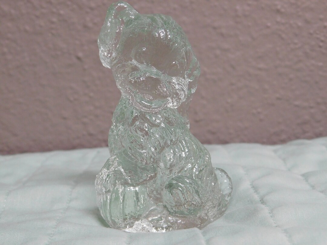 Boyd Art Glass Skippy in Crystal Clear 1984 - Etsy