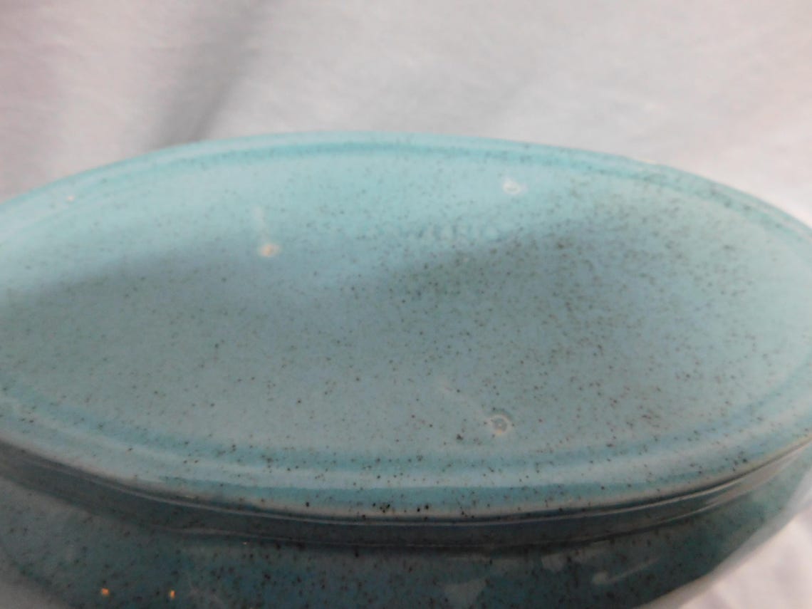 Vintage Red Wing Console Bowl Turquoise Pottery, M-1463 USA Red Wing ...